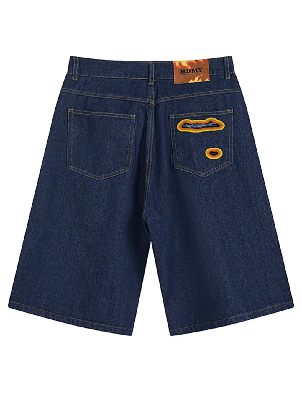 Men's Distressed Loose Fit Denim Shorts – MERCYON5TH